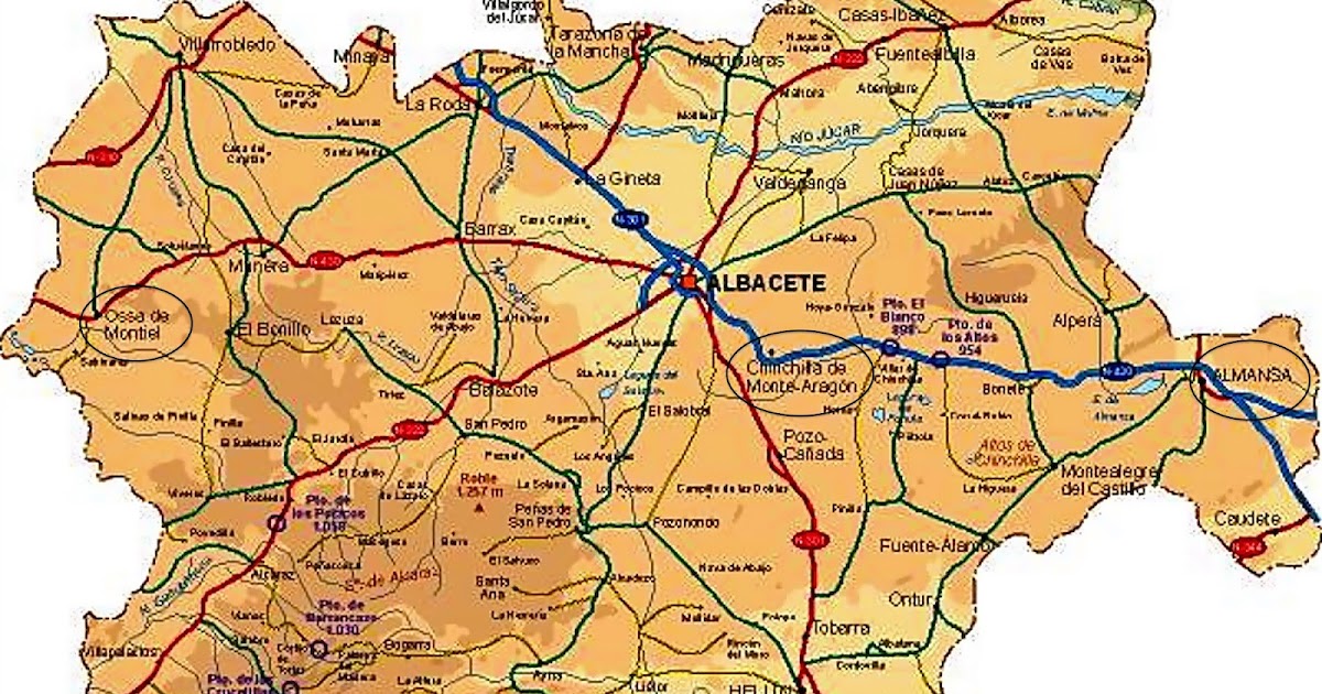 Buscando Montsalvatge: CASTILLA LA MANCHA: ALBACETE