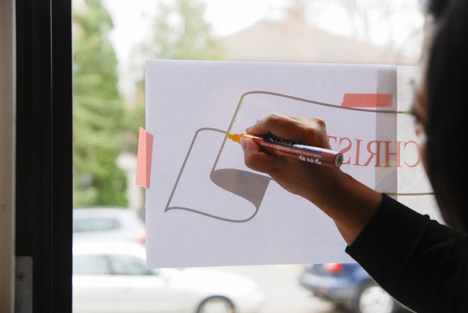 Holiday Decorating Using Chalk Ink - Rambling Renovators