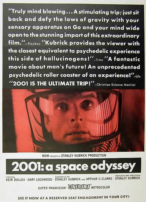 pubblicizzare '2001' - adverts for '2001'