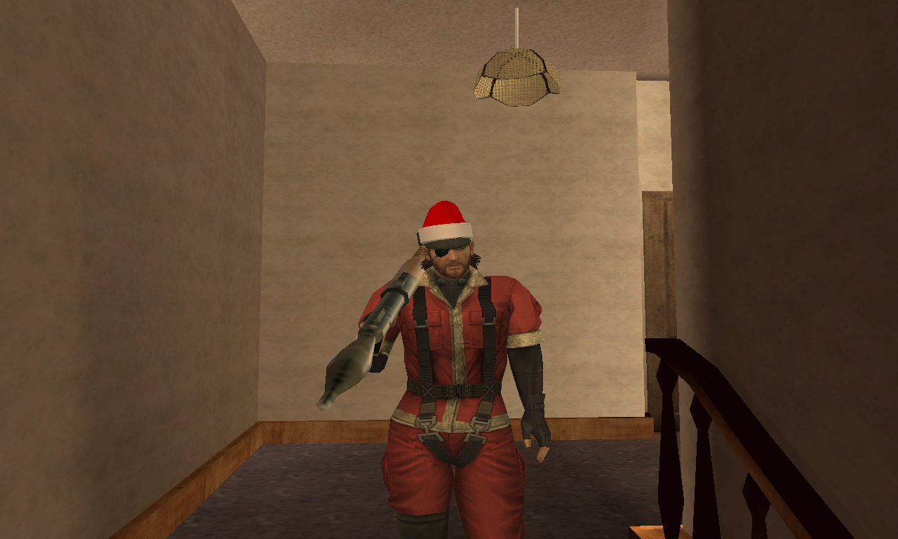 Solidcal Modding: [REL] MGS3 Big Boss Santa camo (with some edits)