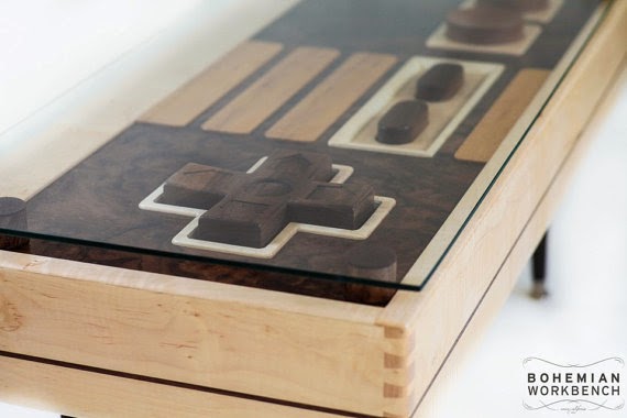 I am Mania: Geek Home #2- NIntendo Controller Coffee Table