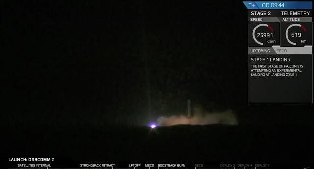 【打ち上げ＆着陸成功】Falcon9 F20 ORBCOMM-2 MISSION【イーロン歓喜】 - ギャラクシー通信
