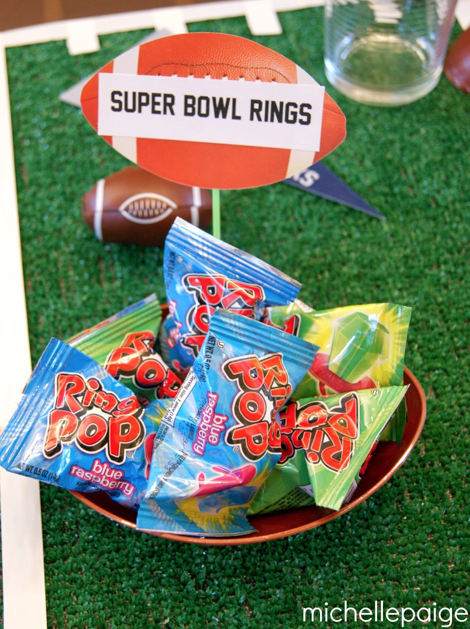 do it yourself divas: 15 Blue Football Game Party Food Ideas