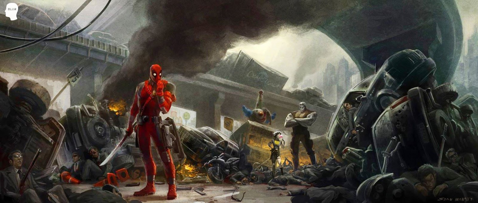 DEADPOOL Concept Art Revealed by Artists but Where is a 'The Art of ...