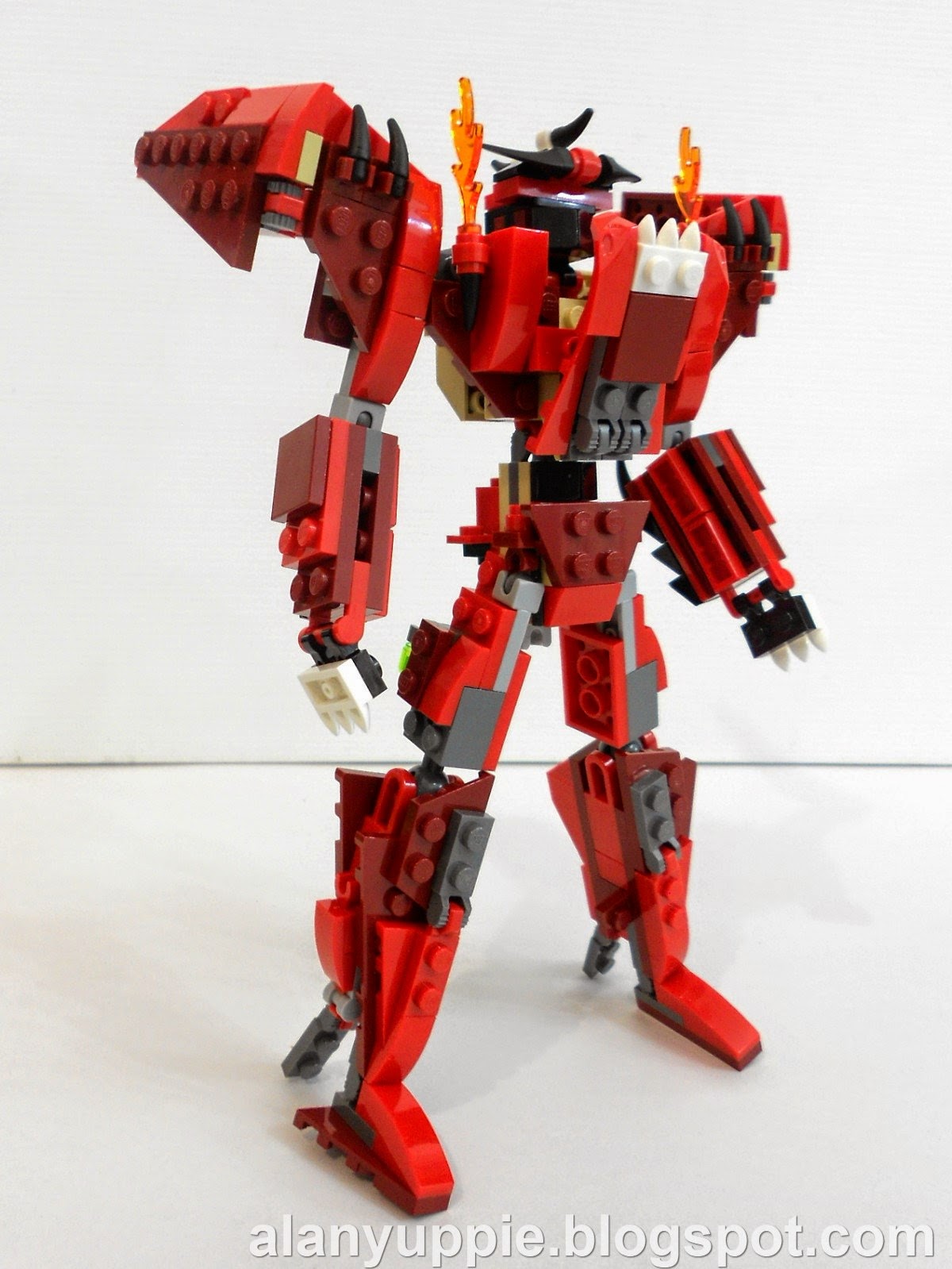 Alanyuppie's LEGO Transformers: LEGO 31032 Alternate Mode: Infernus ...