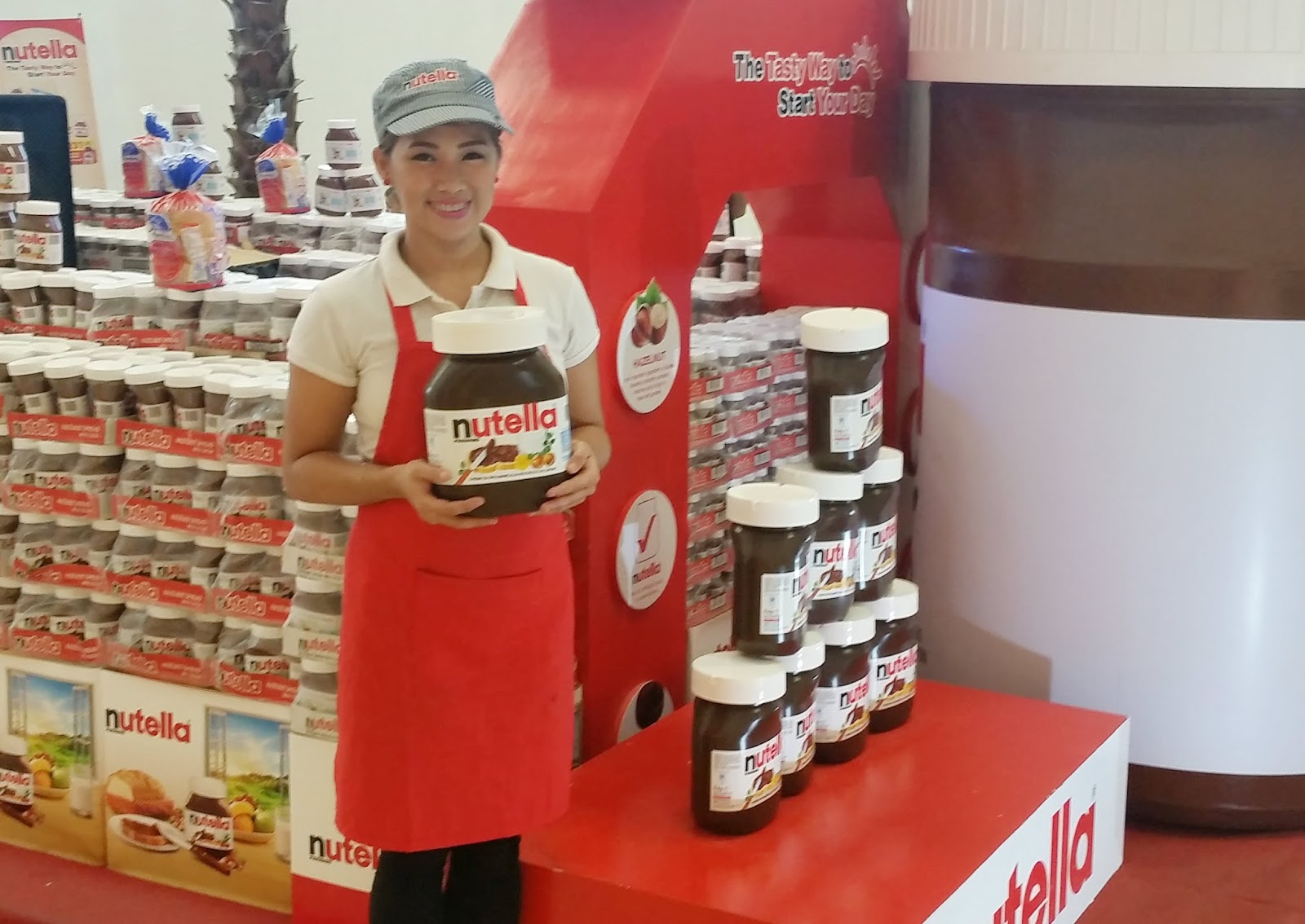 Spotted: Nutella Pop-up Store at Landmark, Trinoma - Geoffreview
