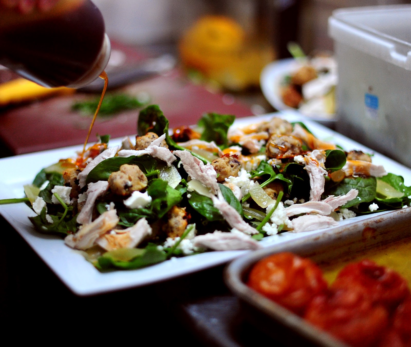 RedJar: Chicken, Melon and Dumpling Salad