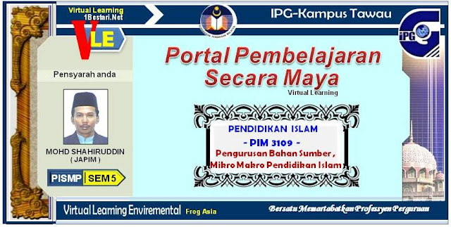 JABATAN PENDIDIKAN ISLAM & MORAL ( IPG-Kampus Tawau ): Profil Pensyarah