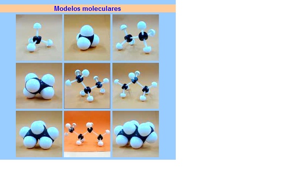 CIENCIAS 3 (QUÍMICA): modelos moleculares