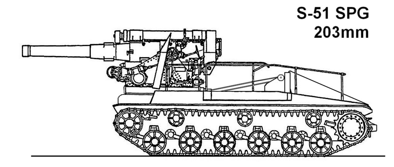 S-51 Soviet heavy SPG 203mm under construction - part 01 - Missing-Lynx
