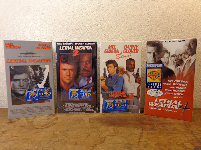 LISTED FOR SALE: ( Amazon & Ebay ) BRAND NEW Lethal Weapon 1 2 3 4 VHS ...