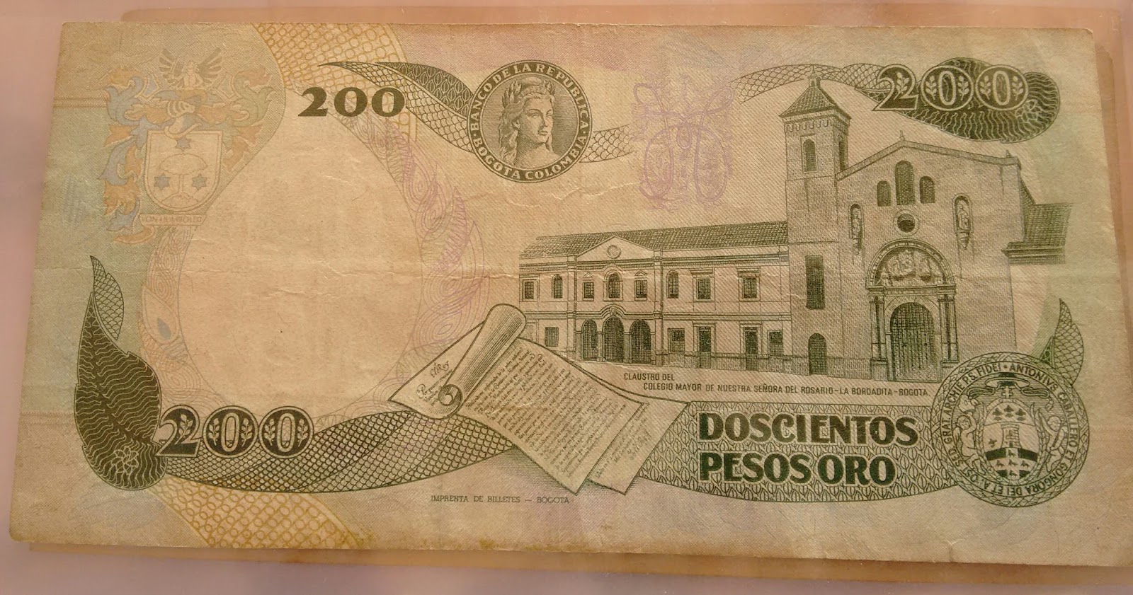 Coleccion De Billetes Y Monedas numismatica 200 Pesos Oro Colombia coleccion-de-billetes-y-monedas-numismatica-200-pesos-oro-colombia