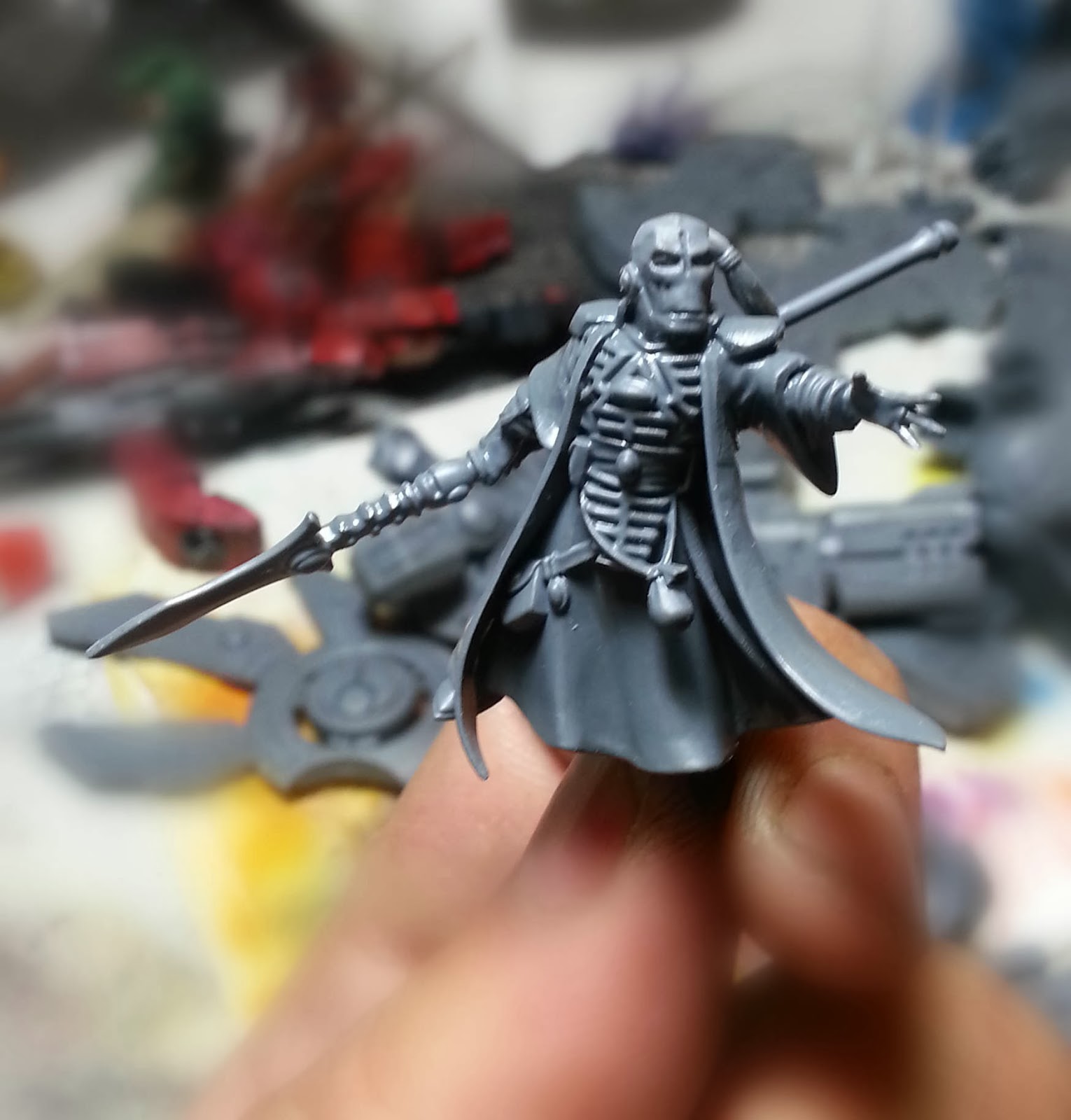 The Wargamers Consortium: Tau Ethereal Conversion, All it Takes is a ...