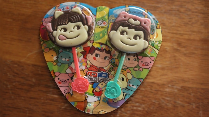 Japanese Food: SNACK FOOD: PEKO POKO CHOCOLATE POP