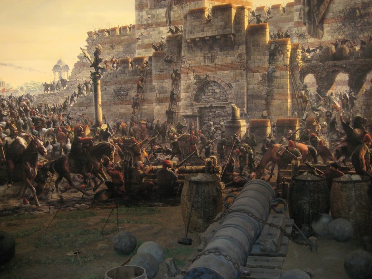 Graphic Firing Table: Decisive Battles: Fall of Constantinople 1453