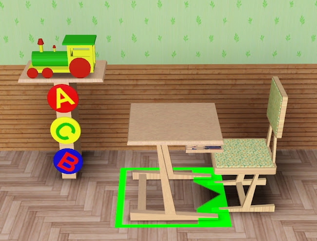 Helen-sims: TS3 School Set