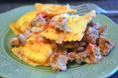 The Savvy Kitchen: Baked Beef Ravioli