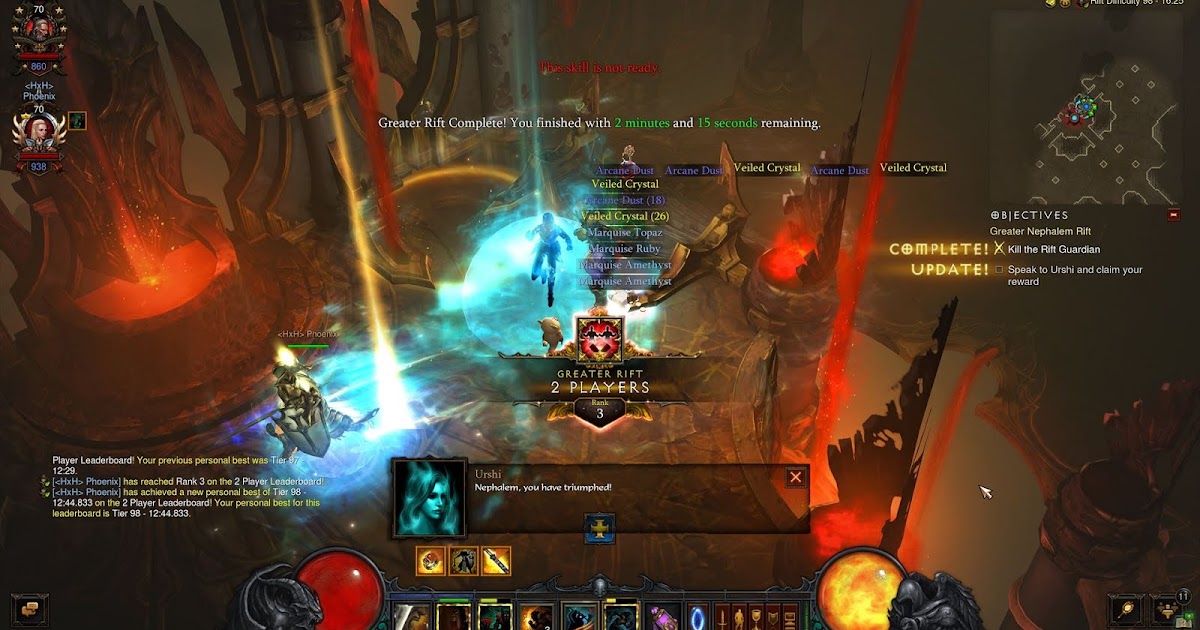 DIABLO3 WD専業だった奴のBLOG: S13 HC 2人GR98クリア（Rank3）＆クルセソロGR90クリア（Rank22 ...