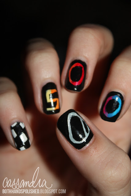 Both Hands Polished: Nascar Nails