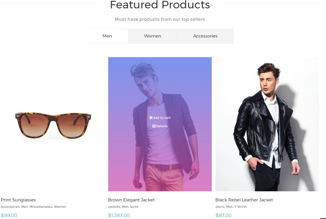 How to change featured image rollover gradient effect in Wordpress ...