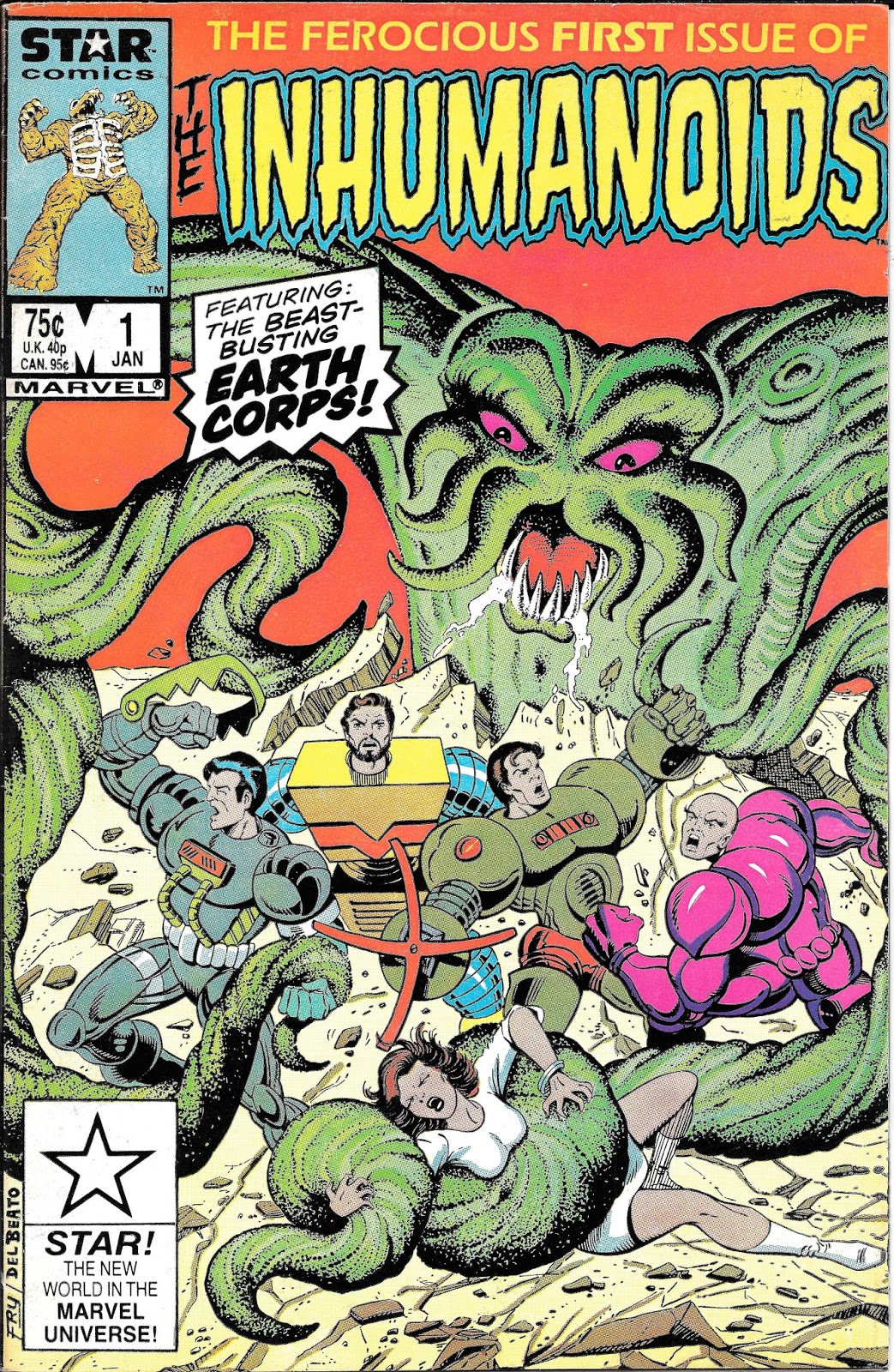 The Crapbox of Son Of Cthulhu: Kid's Stuff, Part XXV: The Inhumanoids #1