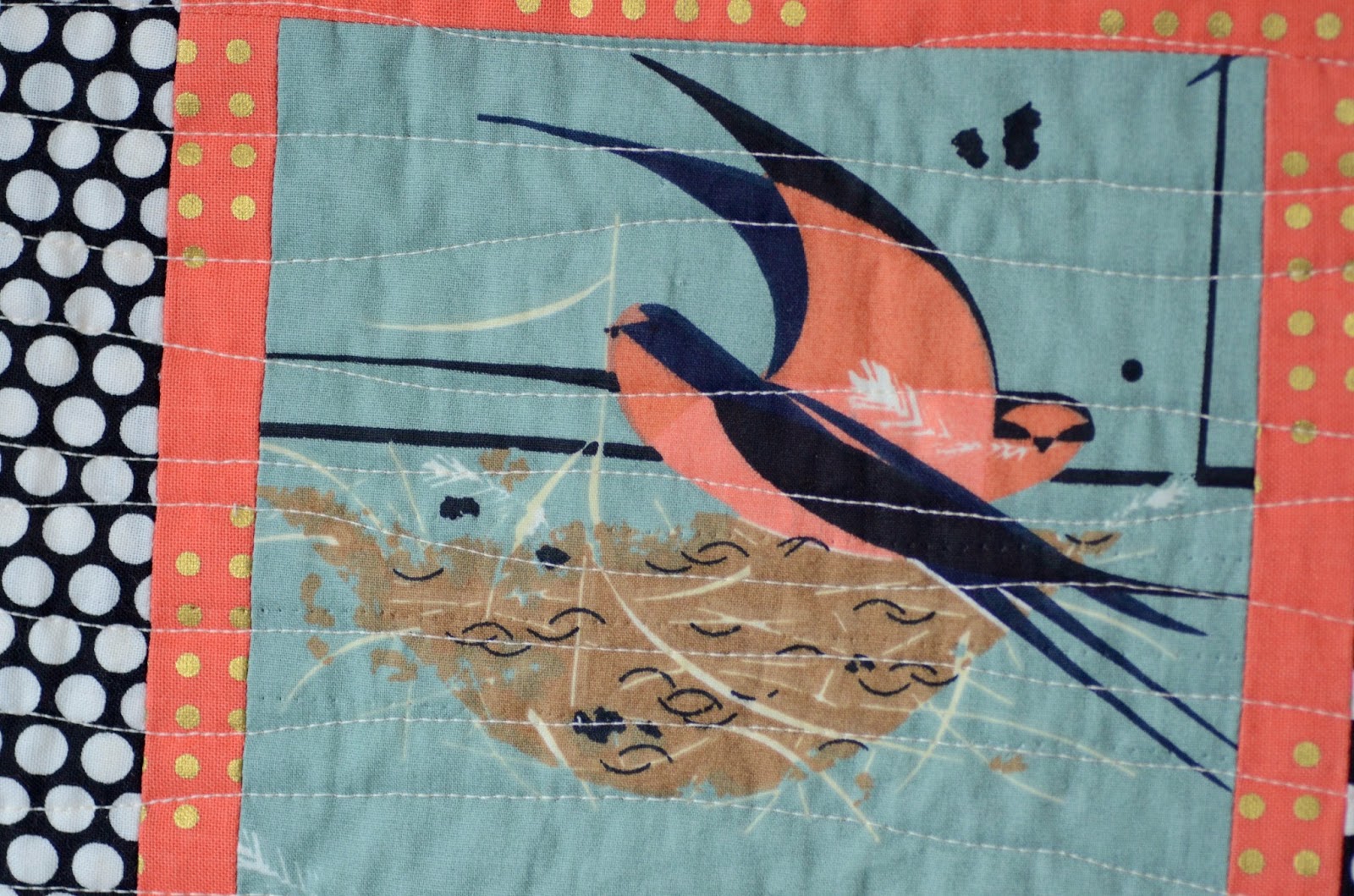 Hyacinth Quilt Designs: Charley Harper Quilt