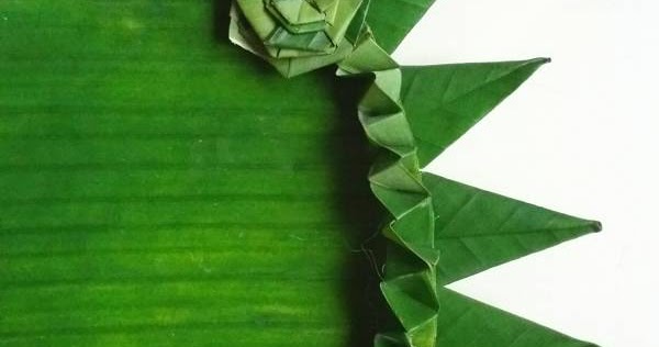 Cara Melipat Daun Pisang Untuk Hiasan Tampah - Haniya Kitchen