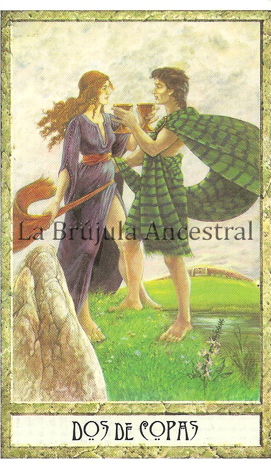 La Brújula Ancestral: El Dos de Copas: la alianza, la comunicación