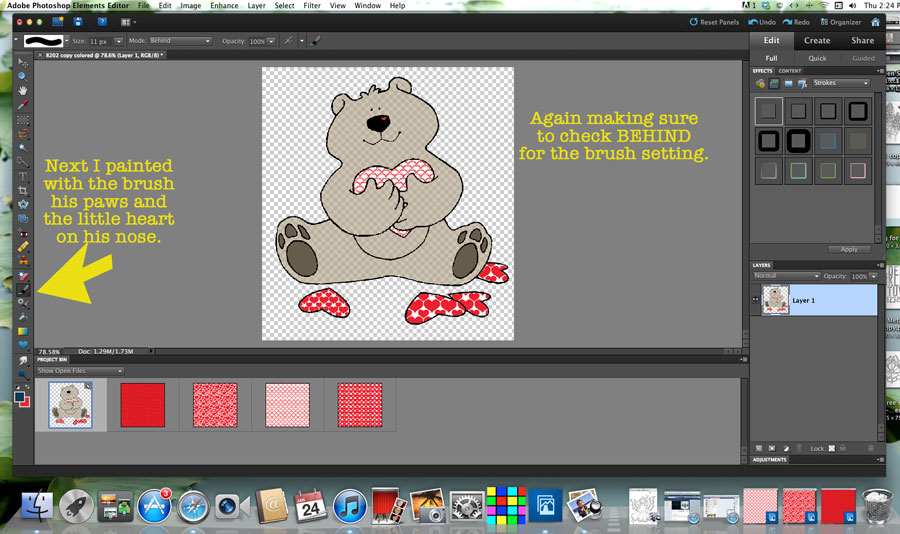 Eureka Stamps: Digital Stamp PSE10 Digital Coloring Tutorial