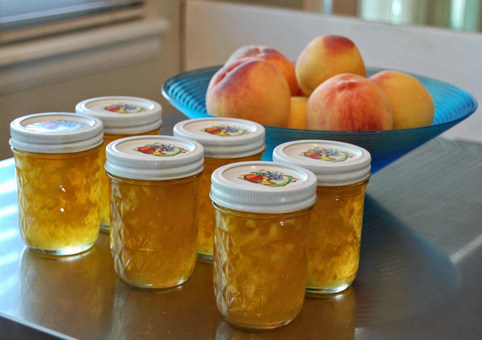 peach jam recipe ~ Cafe Jumble