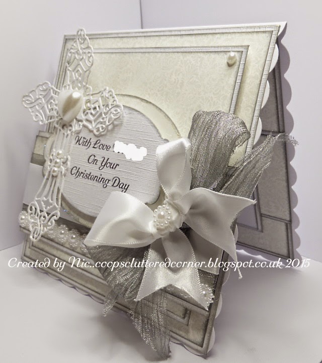 Crafty Urchins: Tattered Lace Cross.