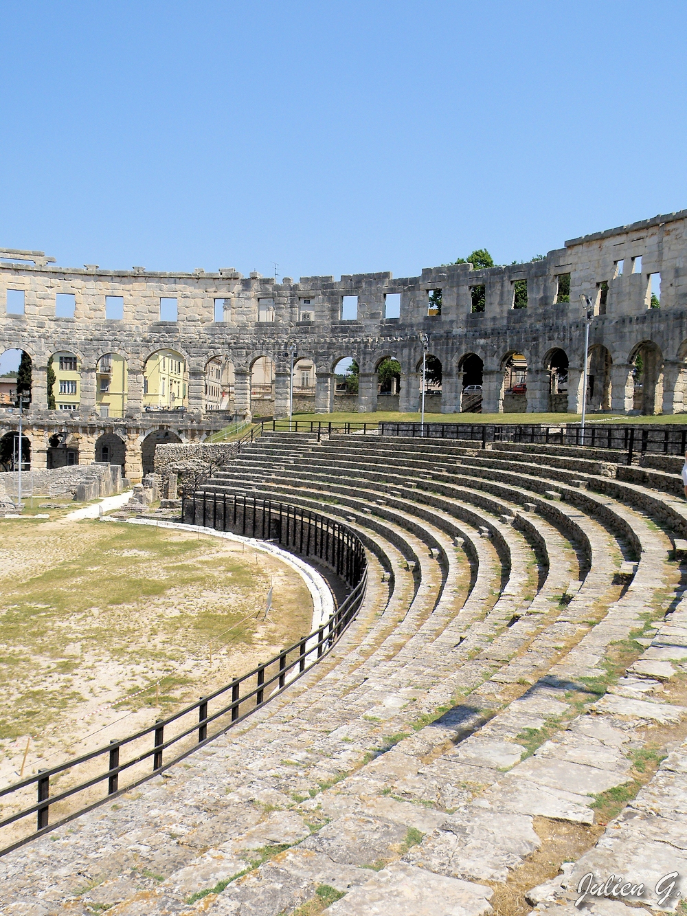 Coins du Monde: CROATIE - Istrie - L'amphithéâtre de Pula