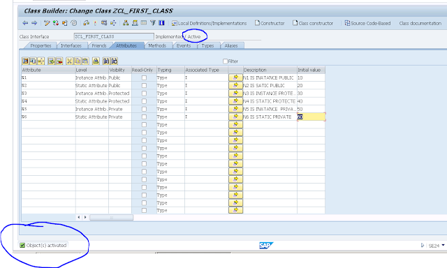 SAP TECH: Global Class creation and visibility of the class component ...