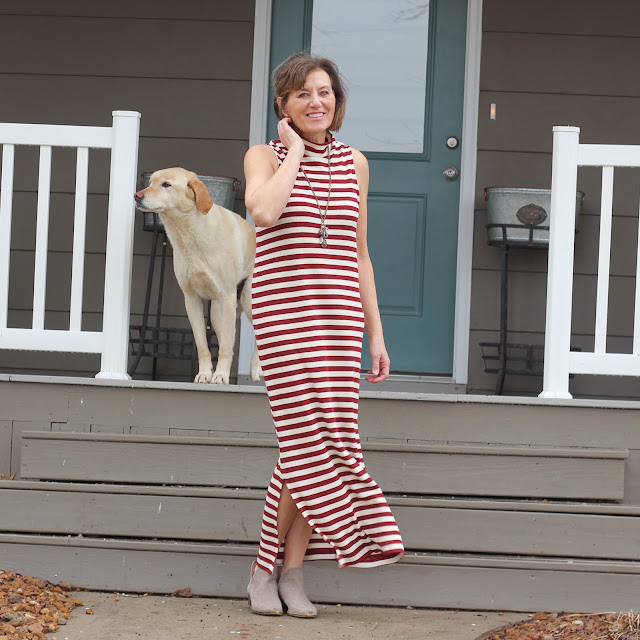 Girls in the Garden: Nikko Dress - Waffle Knit from Mood