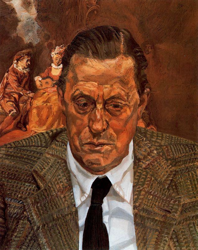 Painting is silent poetry.: Lucian Freud