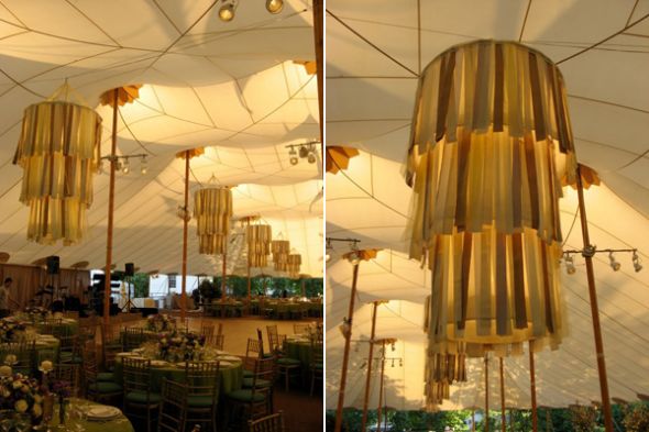 { Ask Cynthia }: Wedding Inspirations | Tent Ceilings