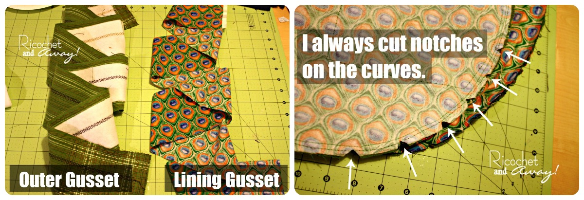 Ricochet and Away!: Easy Shoulder Bag with Gusset