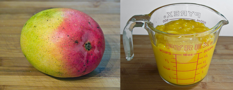 Cooking Weekends: Mango and Coconut Milk Sorbet