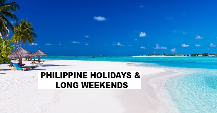 Philippine Government Announces the Official List of Holidays for the ...