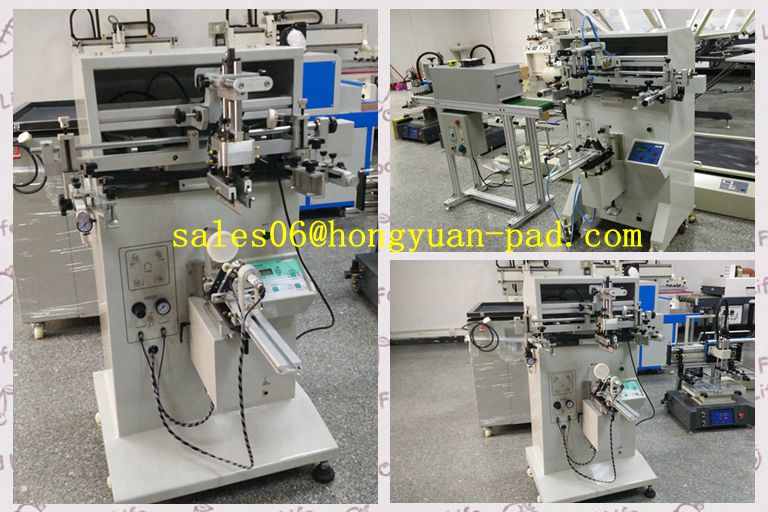silk screen printing machine: Perfume bottle single color semi auto ...