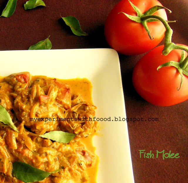 My Experiments With Food: Fish Molee/ Meen Molee