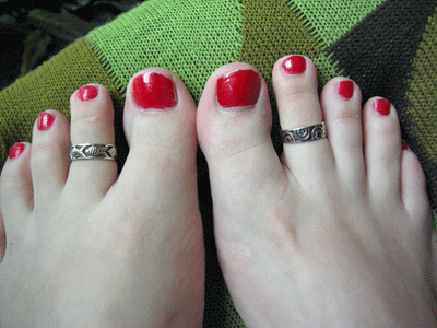 Fashion and Art Trend: Toe Ring Fashion Trend