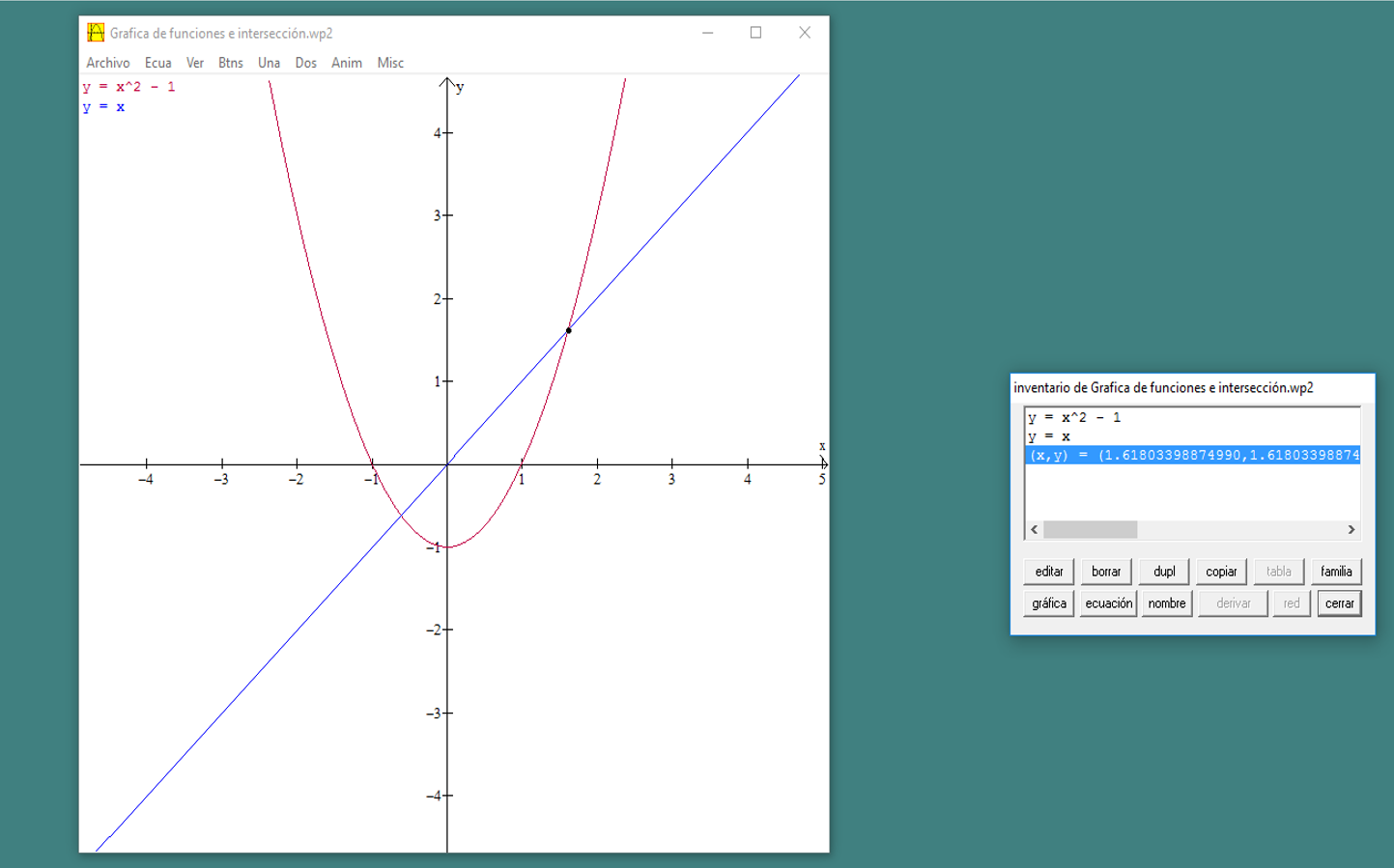 Aprende Matemáticas: Gráficas de Winplot