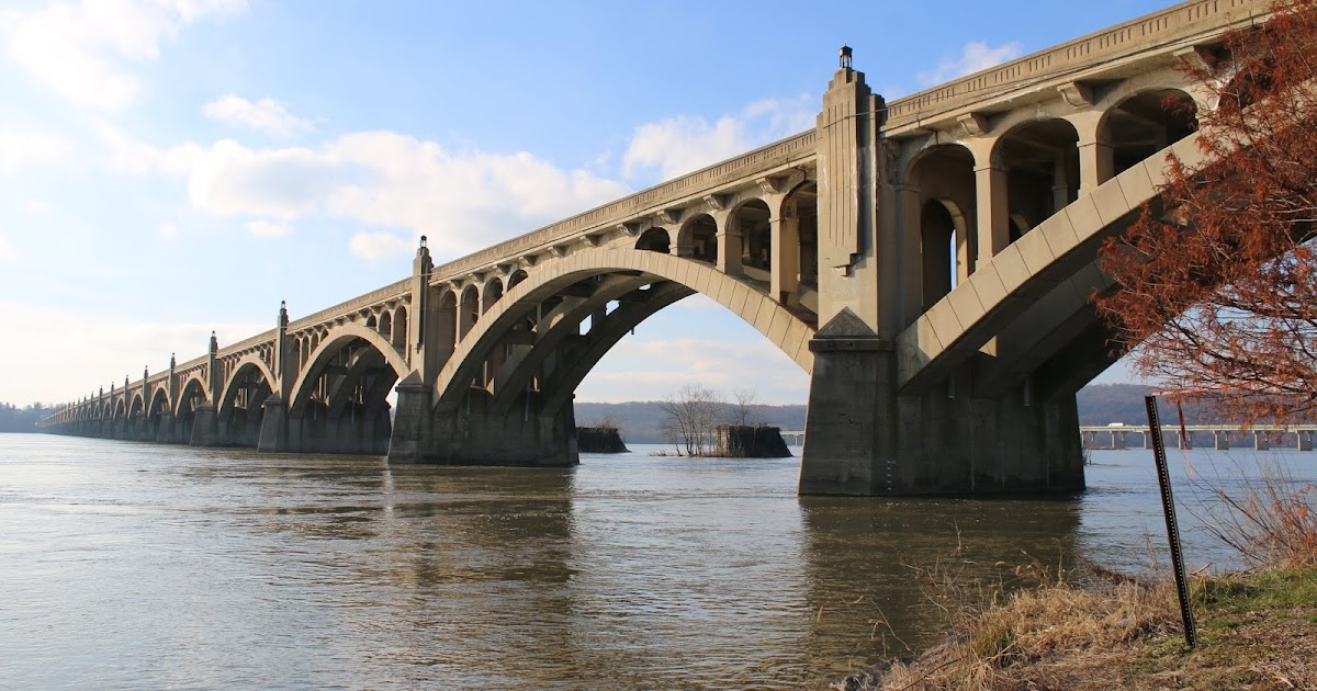 The Stunning Wrightsville-Columbia Bridge Across the Susquehanna River ...