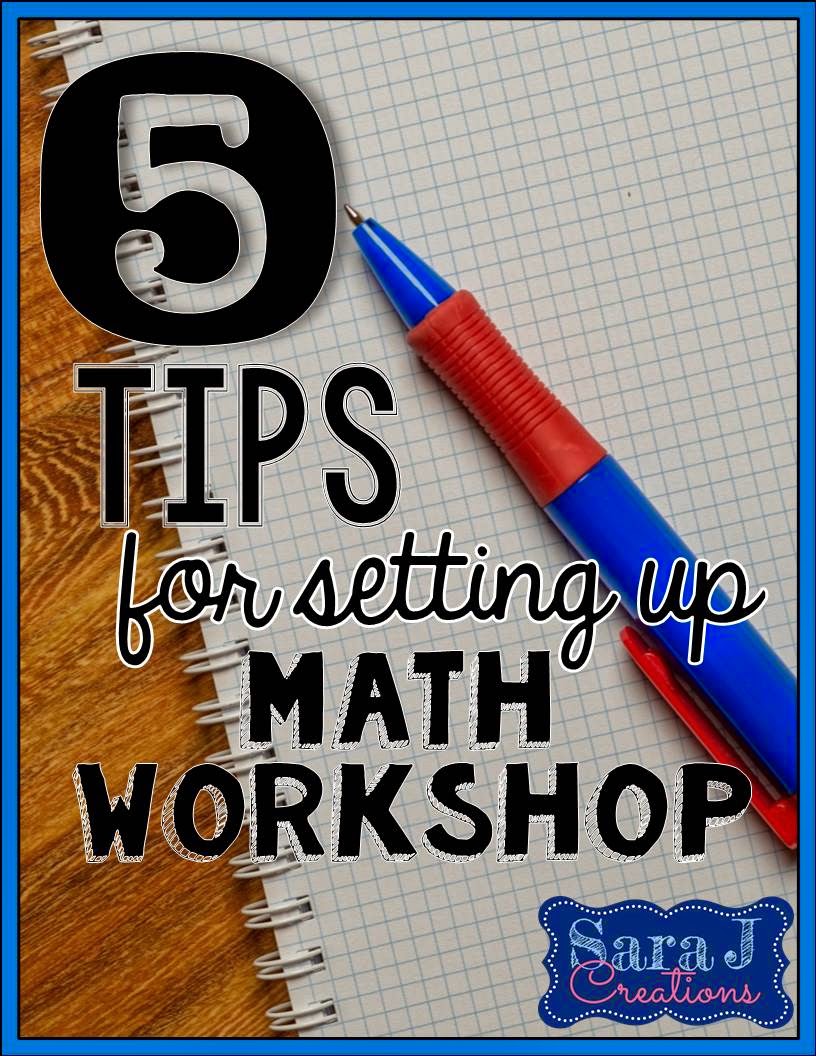 5 Tips for Setting Up Math Workshop | Minds in Bloom | Bloglovin’