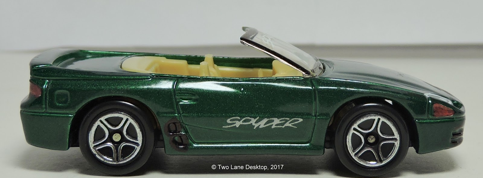 Matchbox 1990 Nissan Prairie and Mitsubishi 3000GT VR4 Spyder