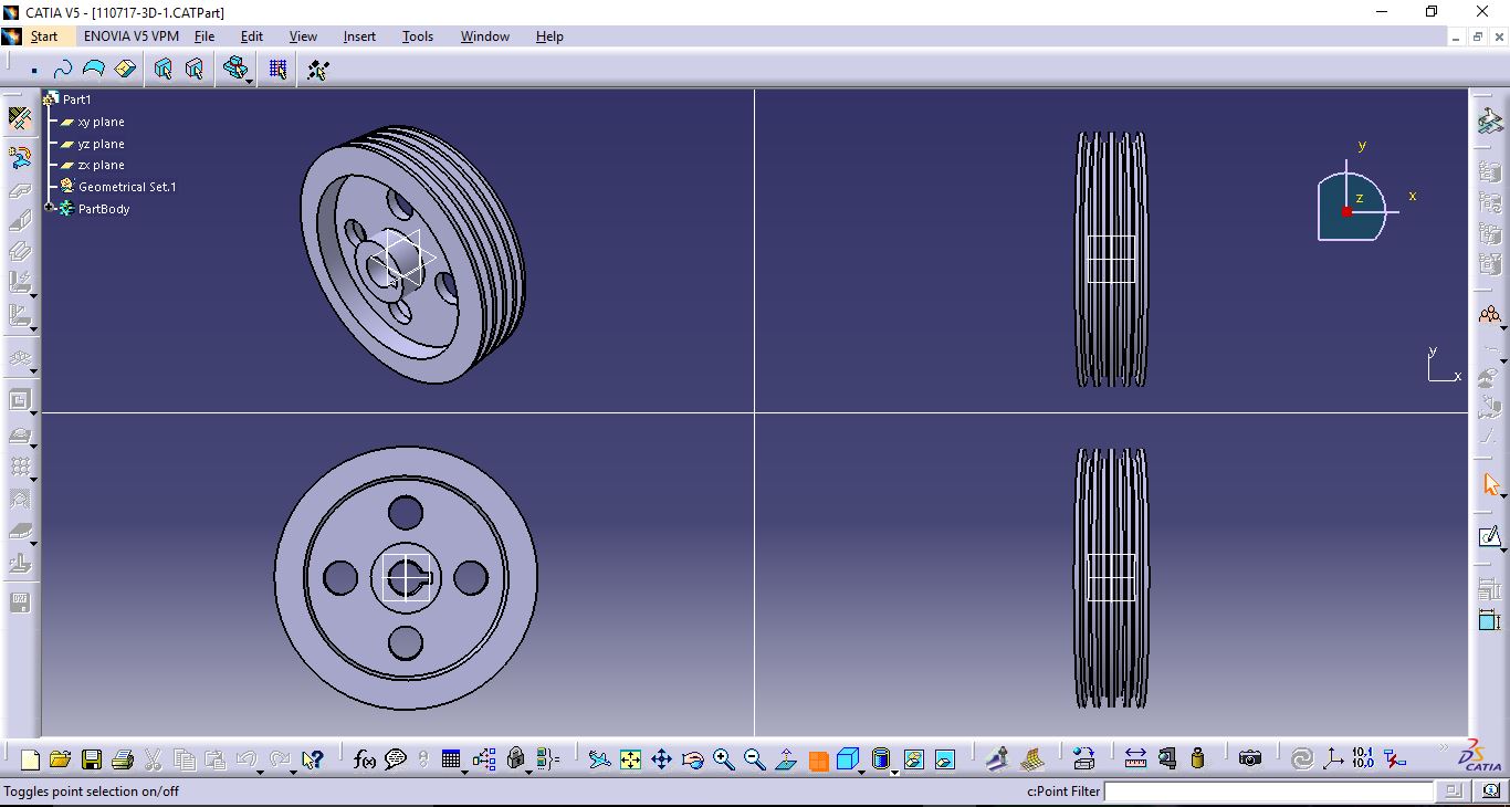 Abhay Sharma-Worksamples: CATIA - Computer Aided Three Dimensional ...
