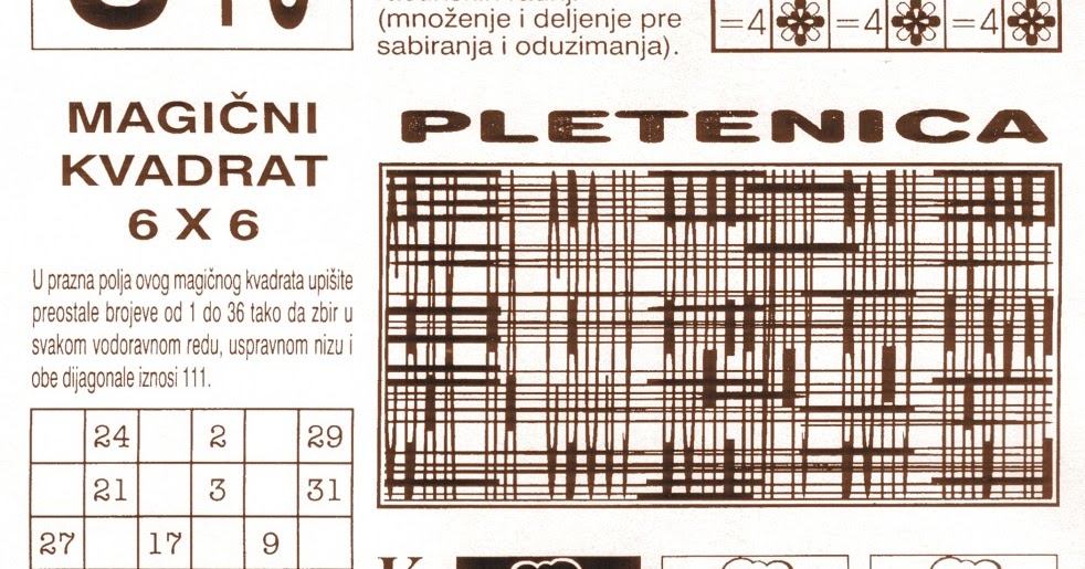 МИРОСЛАВЉЕВА ЕНИГМАТИКА: ENIGMATIKA ZA DECU