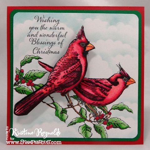 Stamping & Scrapping in California: Wobbling Cardinals