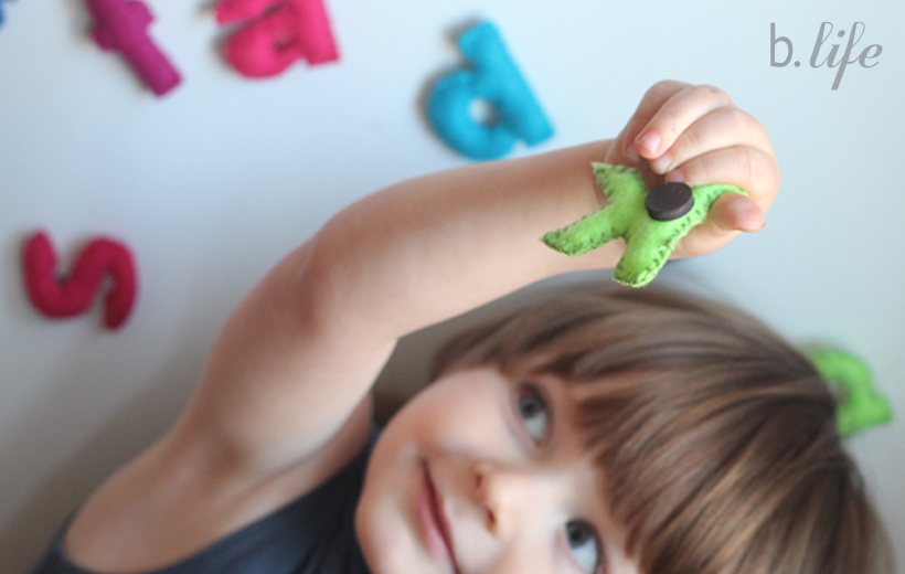 Better Life Blog: Felt Alphabet Magnets {Tutorial}